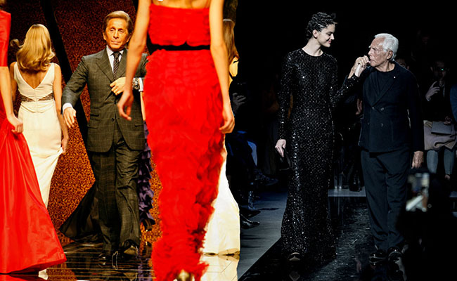 Valentino and Armani: Icons of Elegance